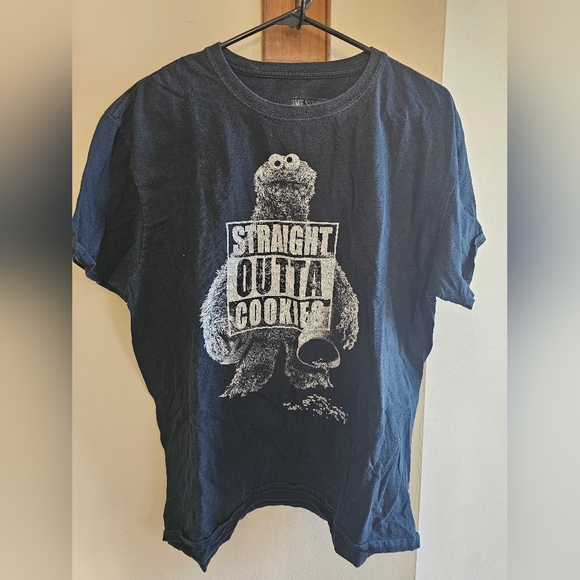 Sesame Street | Shirts | Straight Outta Cookies Tshirt | Poshmark